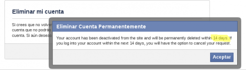 Borrar cuenta de Facebook definitivamente – Rafael Bonifaz